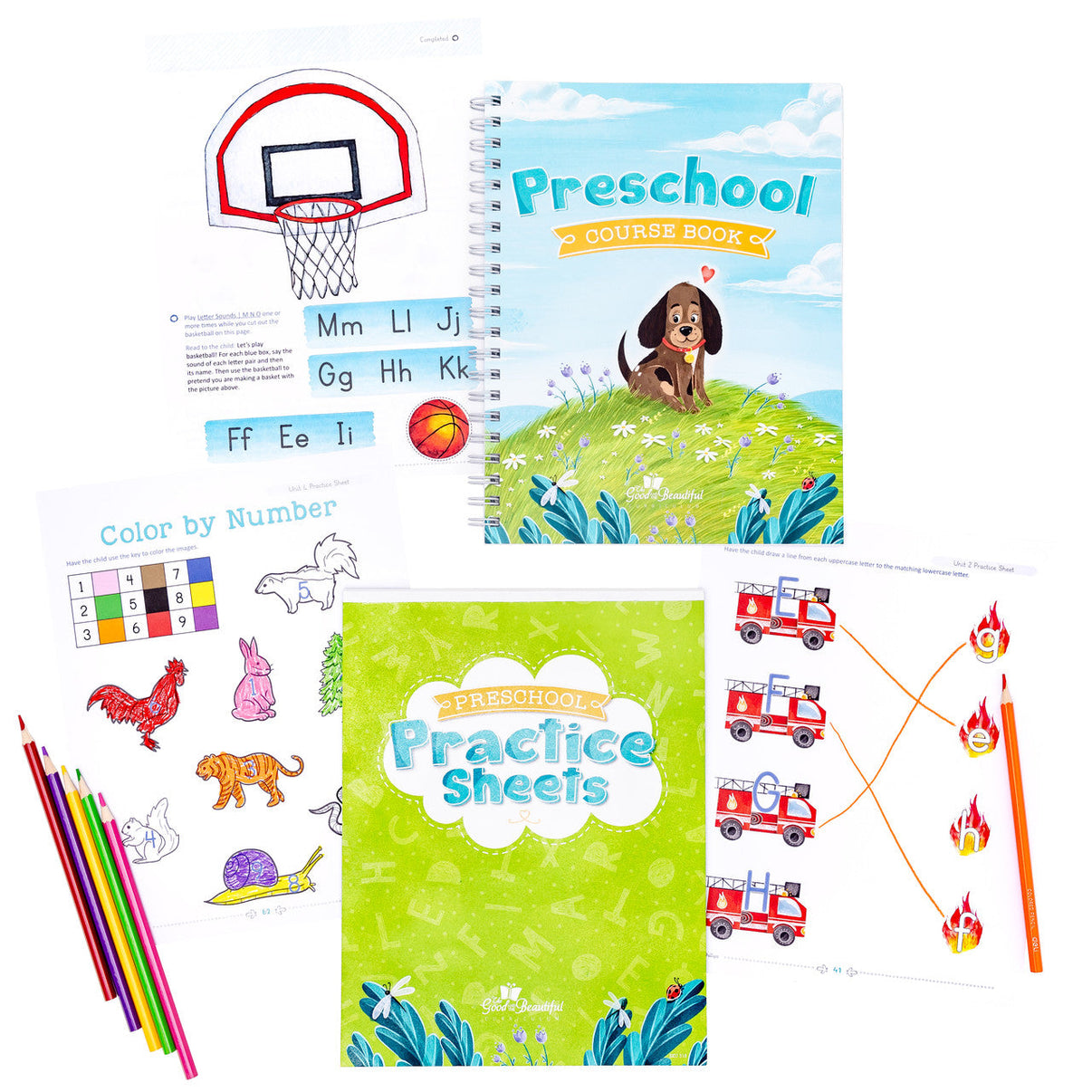 Preschool Language Arts Course Set – The Good and the Beautiful