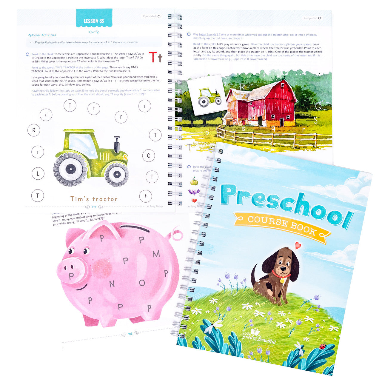 Preschool Language Arts Course Set – The Good and the Beautiful