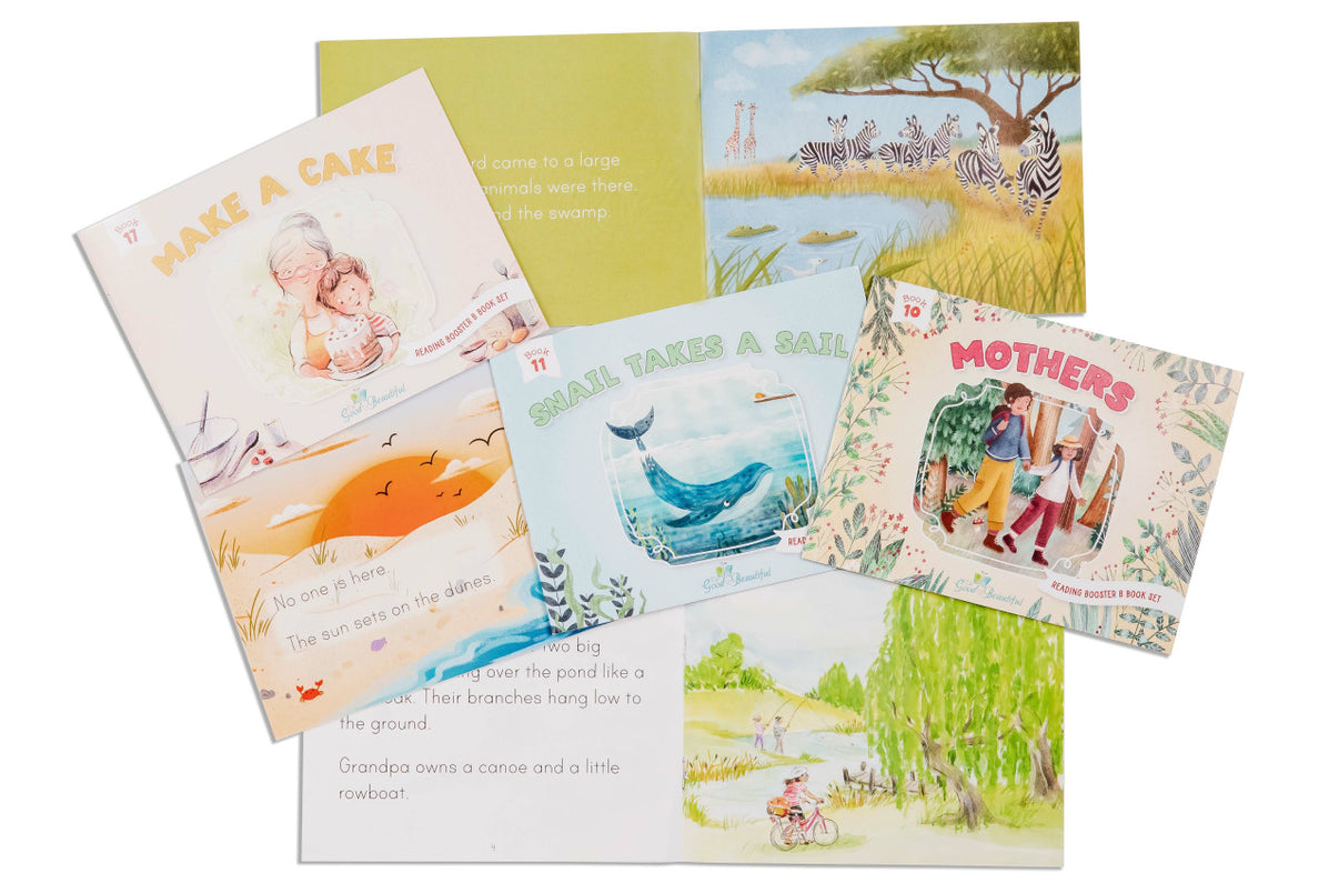 Reading Booster B Books Set – The Good and the Beautiful