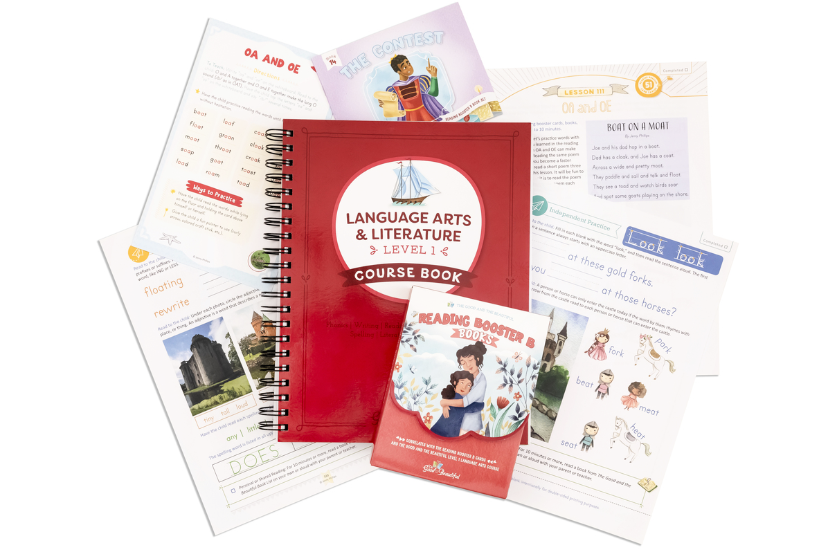 Level 1 Language Arts Course Set – The Good and the Beautiful