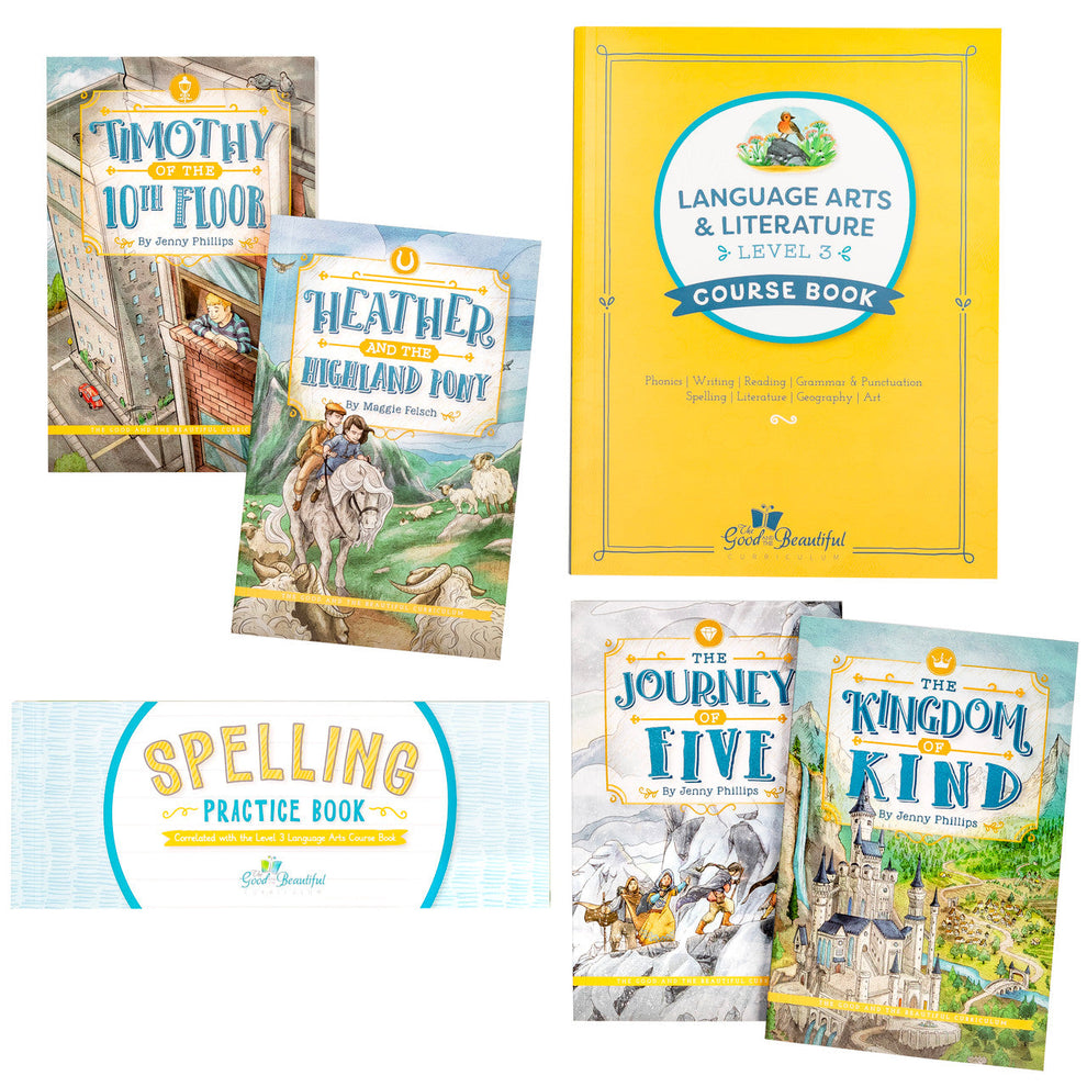 Level 3 Language Arts Course Set – The Good and the Beautiful