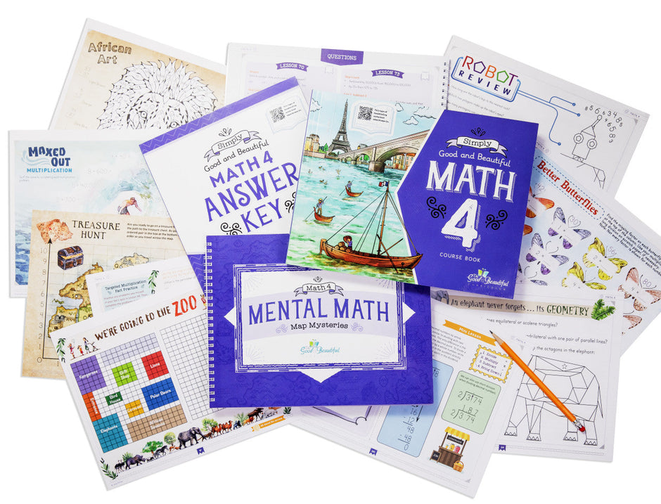 Math: Choose Your Course | The Good and the Beautiful