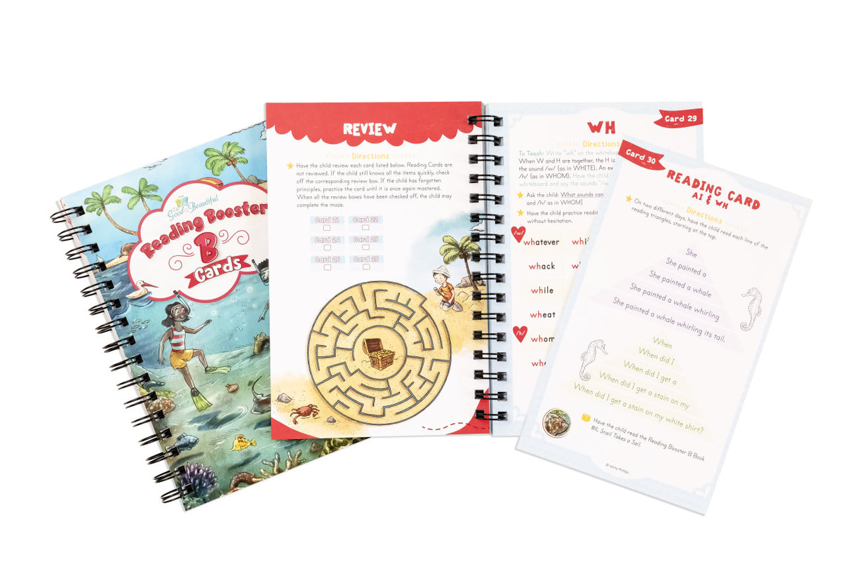 Reading Booster B Cards – The Good and the Beautiful
