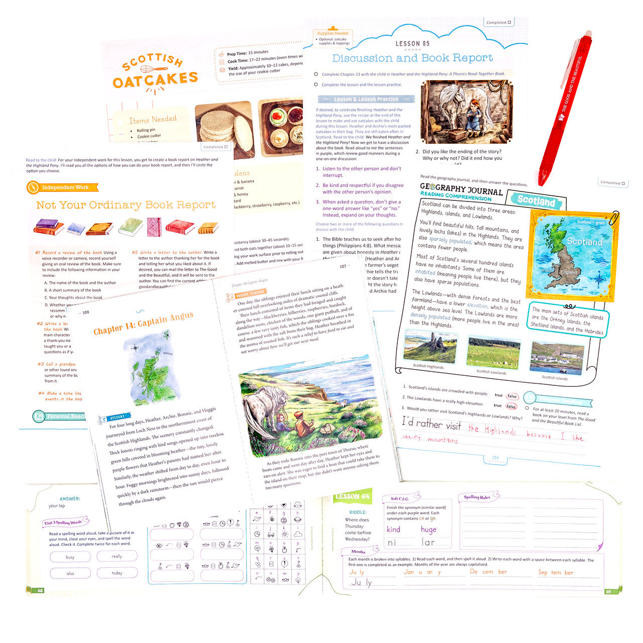 Level 3 Language Arts Course Set – The Good and the Beautiful