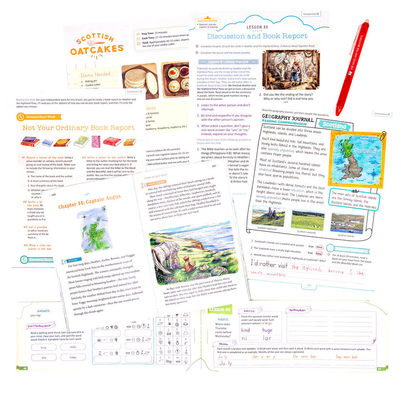 Level 3 Language Arts Course Set – The Good and the Beautiful