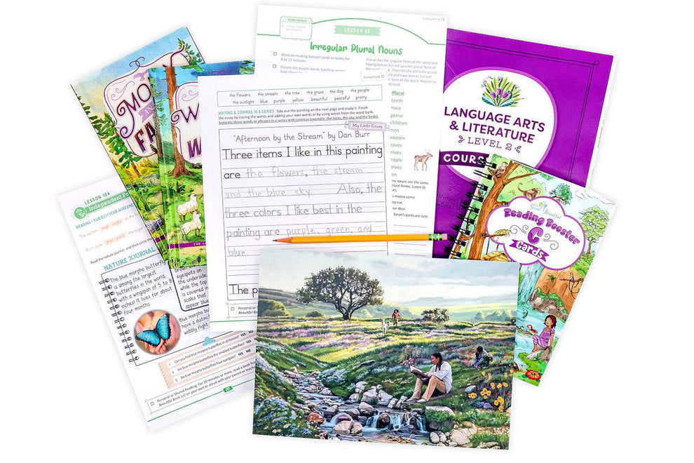 Level 2 Language Arts Course Set – The Good and the Beautiful