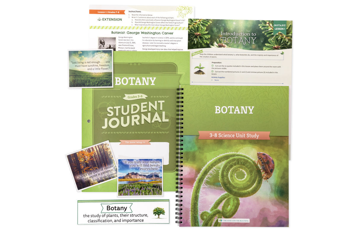 Botany: Course Book: One Per Family – The Good and the Beautiful