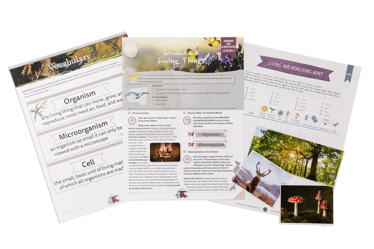 Kingdoms and Classification: Course Book: One Per Family – The Good and ...