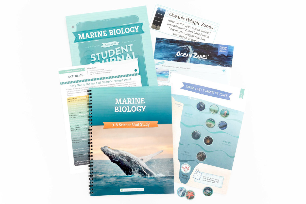 Marine Biology: Course Book: One Per Family – The Good and the Beautiful