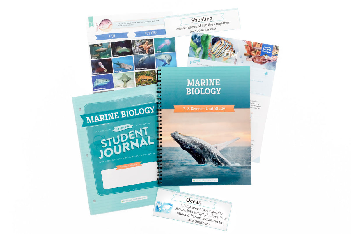 Marine Biology: Course Book: One Per Family – The Good and the Beautiful