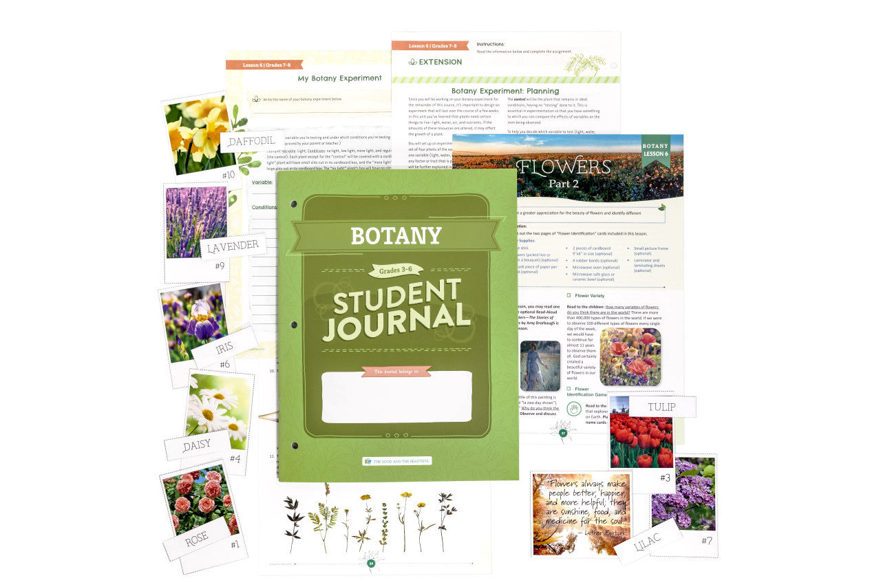 Botany: Course Book: One Per Family – The Good and the Beautiful