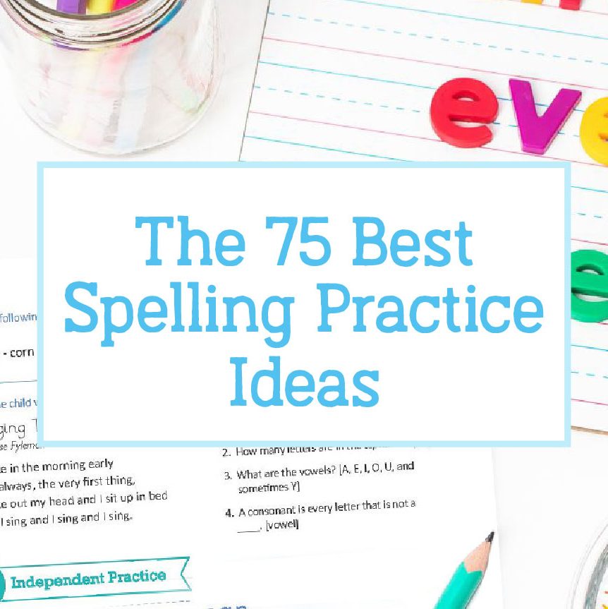 The 75 Best Spelling Practice Ideas | The Good and the Beautiful