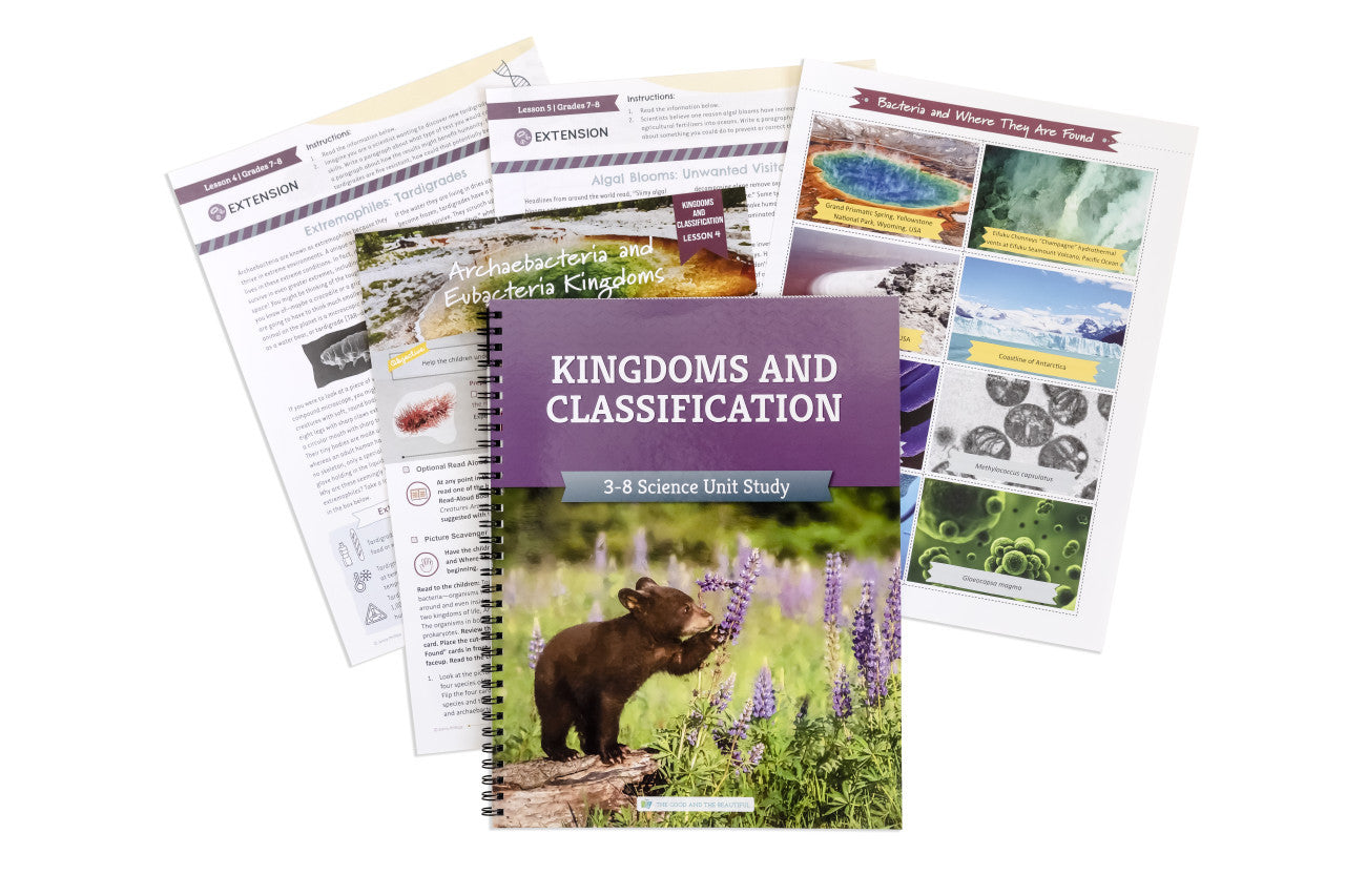 Kingdoms and Classification: Course Book: One Per Family – The Good and ...