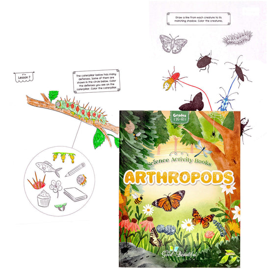 Arthropods: Science Activity Book – The Good and the Beautiful