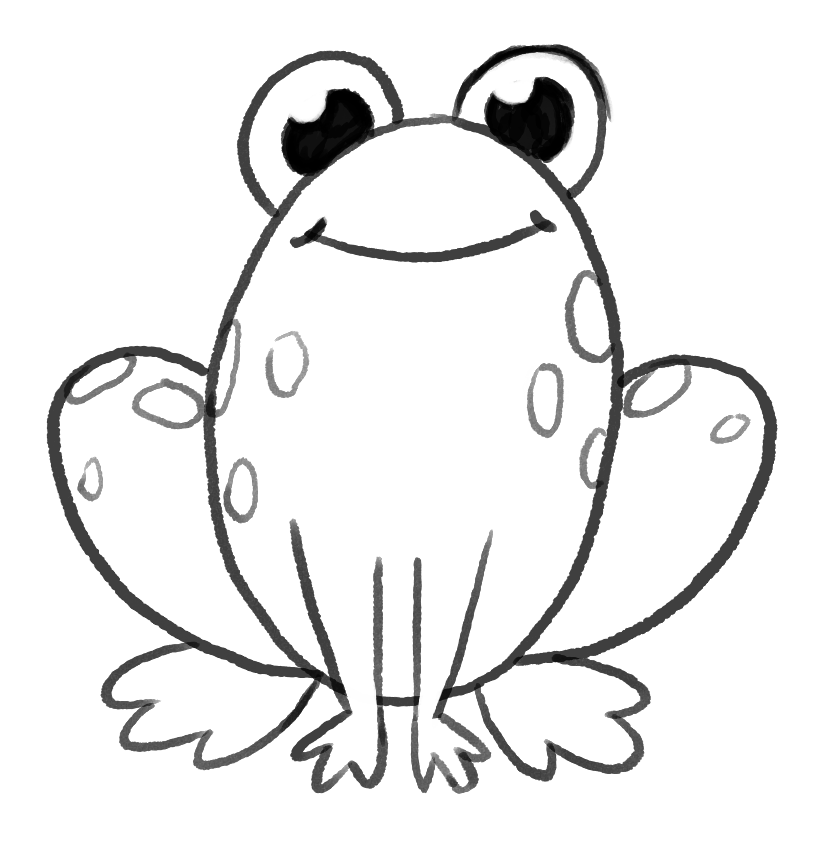How to Draw a Frog – The Good and the Beautiful