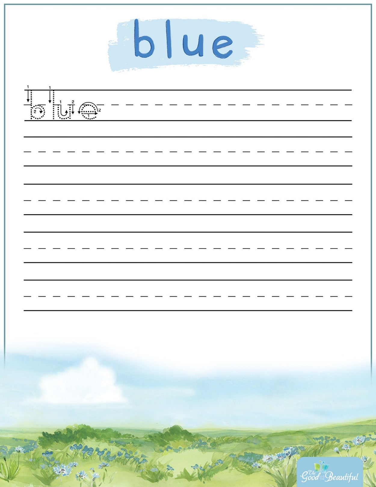 Color Words Songs | The Good and the Beautiful