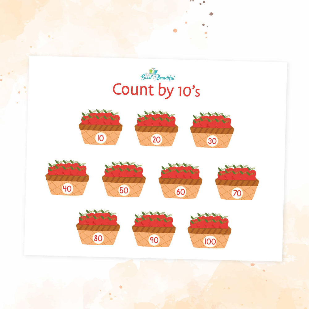 Count by 10's | The Good and the Beautiful