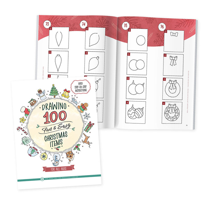 Drawing 100 Fun & Easy Christmas Items – The Good and the Beautiful