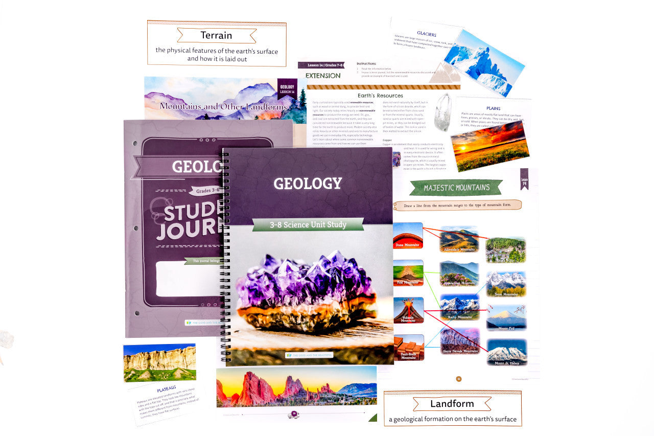 Geology Book & Minerals Kit | The Good and the Beautiful
