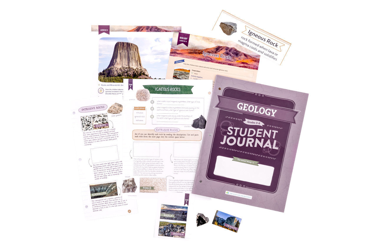 Geology Book & Minerals Kit | The Good and the Beautiful