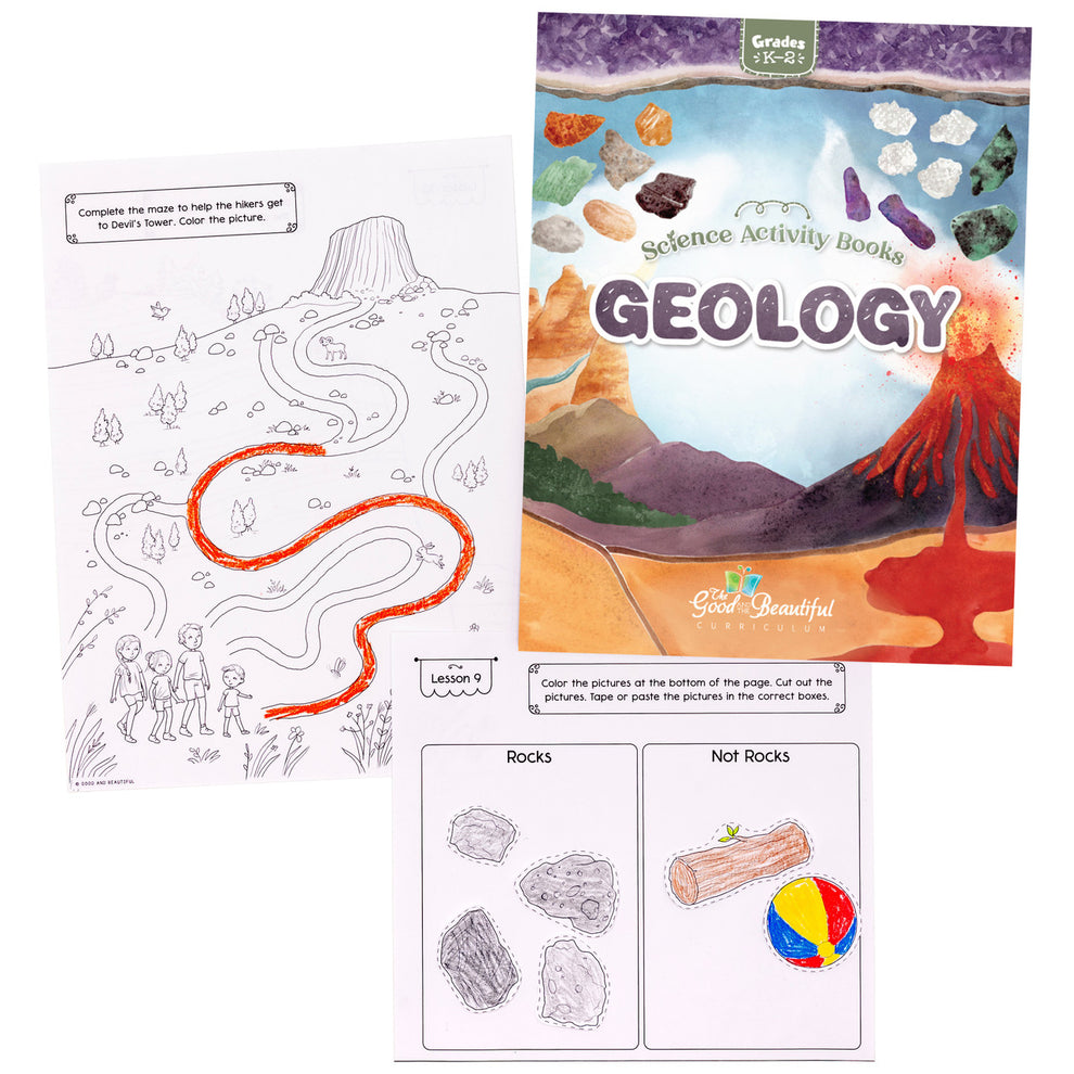 Geology: Science Activity Book – The Good and the Beautiful