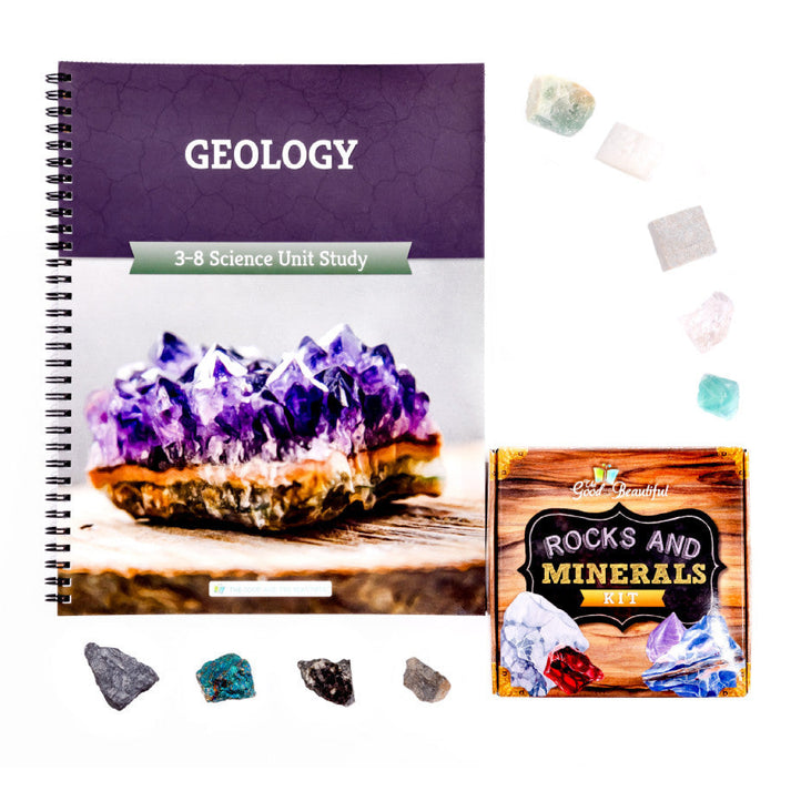 Geology Book & Minerals Kit | The Good and the Beautiful