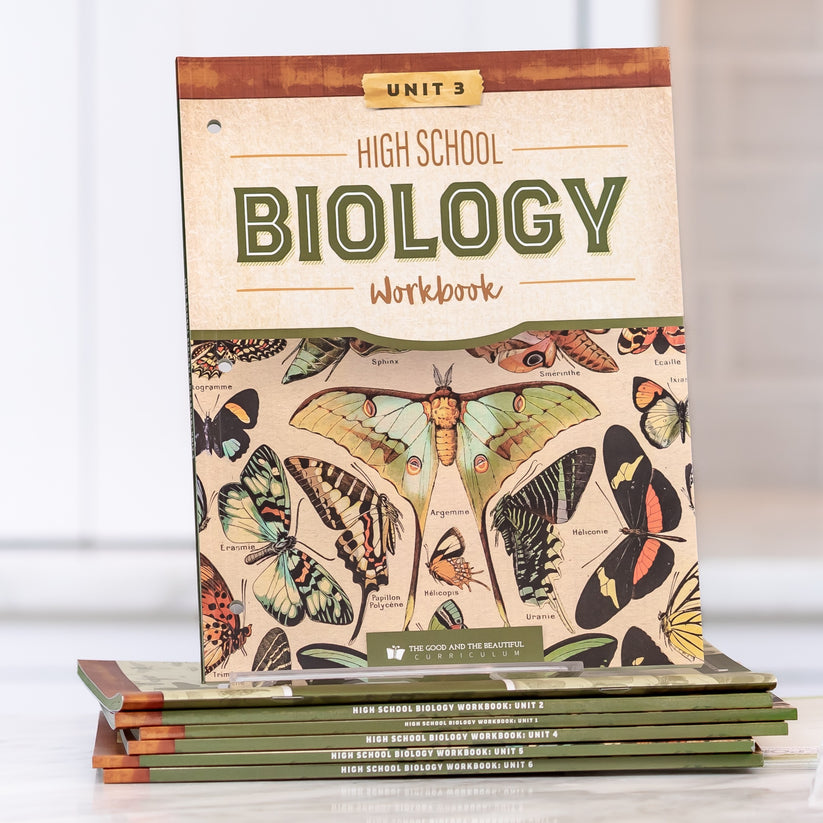 High School Biology Course Set – The Good and the Beautiful