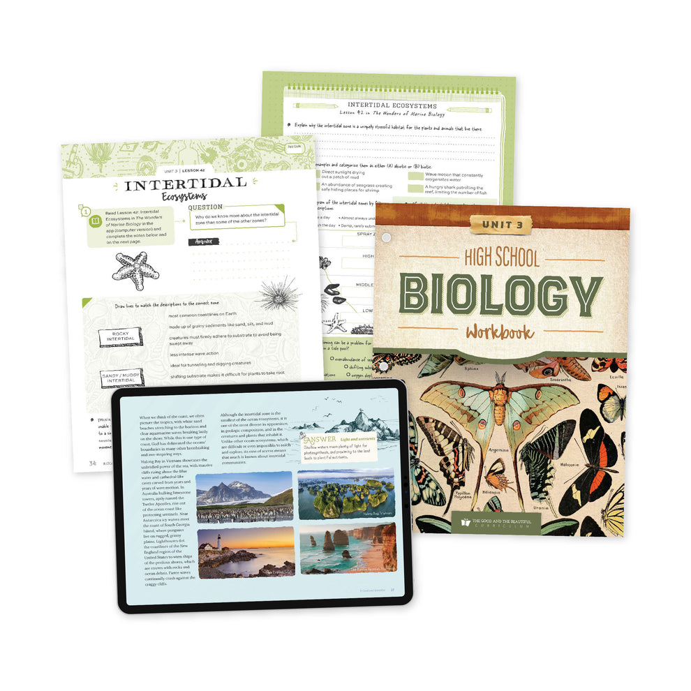 High School Biology Course Set – The Good and the Beautiful