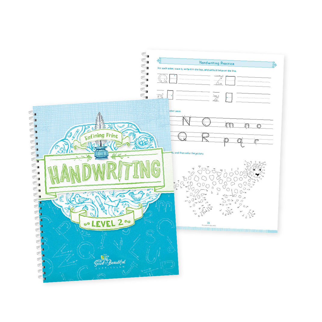 Handwriting: Choose Your Course | The Good and the Beautiful