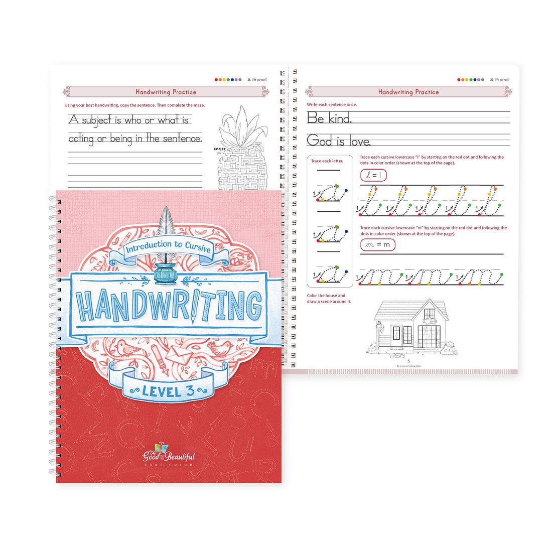 Handwriting Workbook: Level 3 – The Good and the Beautiful