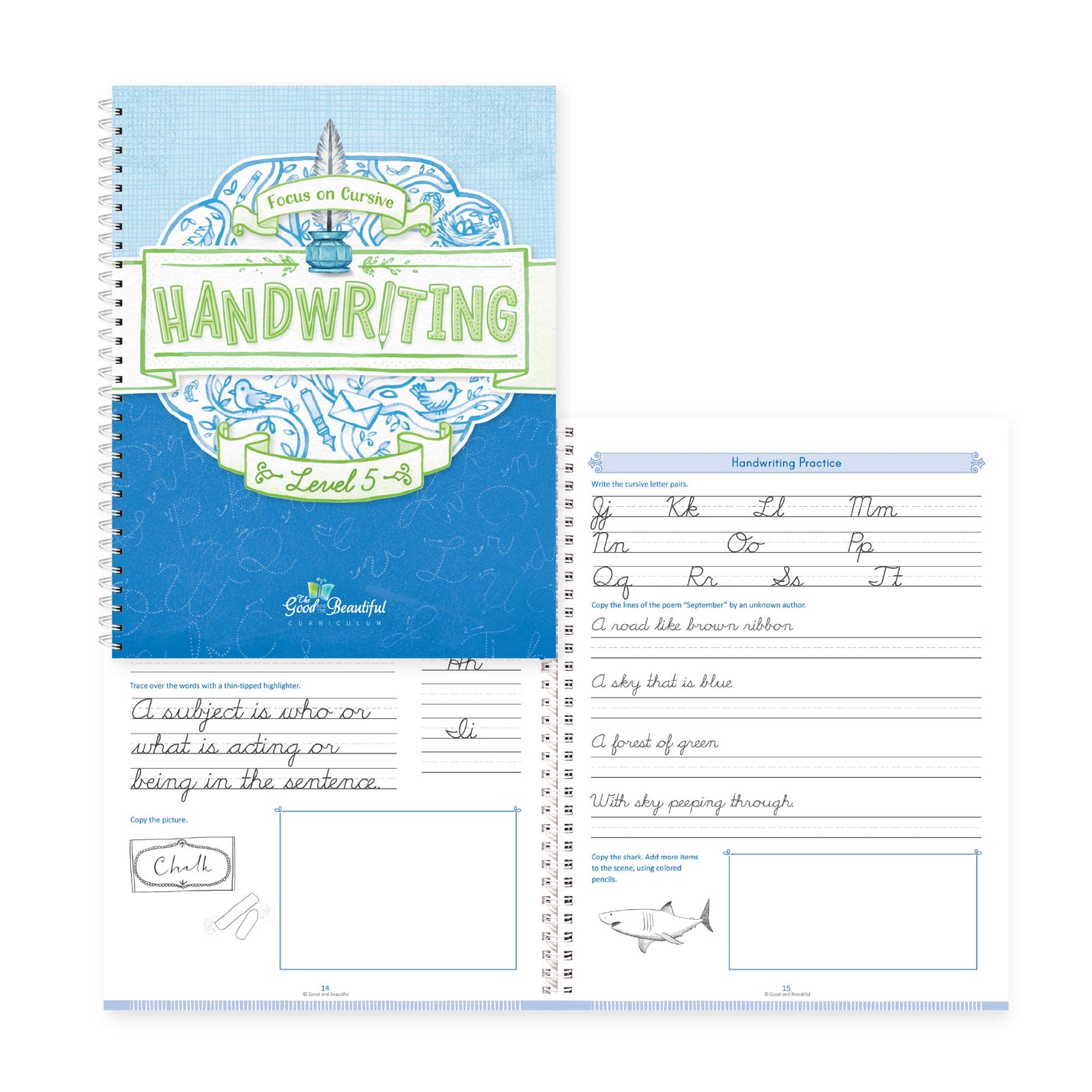 Handwriting Workbook: Level 5 – The Good and the Beautiful