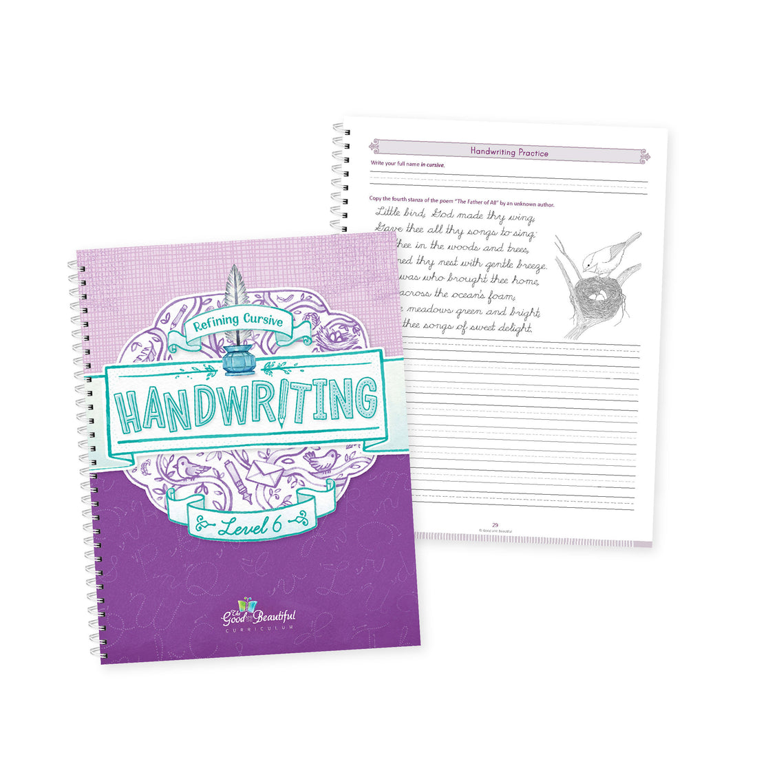 Handwriting Workbook: Level 6 – The Good and the Beautiful