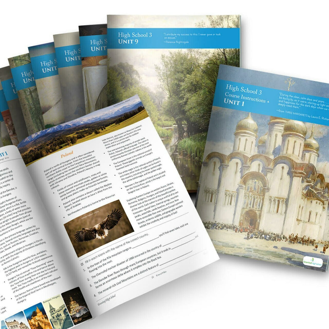 Choose Your Course: High School | The Good and the Beautiful