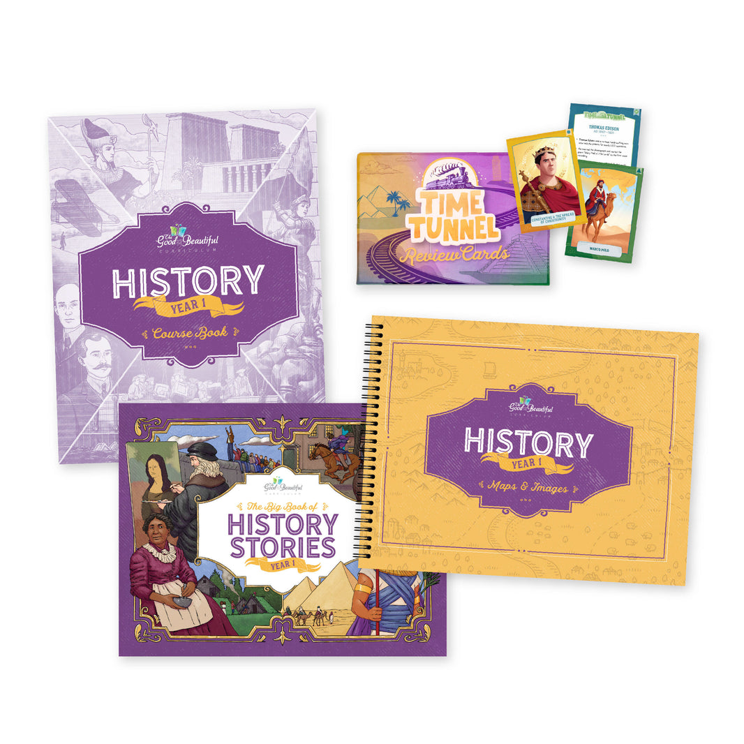 History: Choose Your Course | The Good and the Beautiful