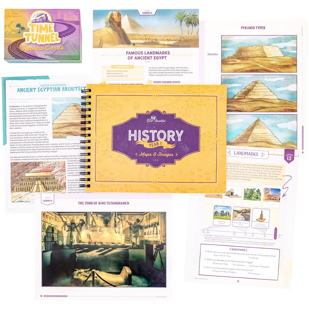 History Year 1 – The Good and the Beautiful