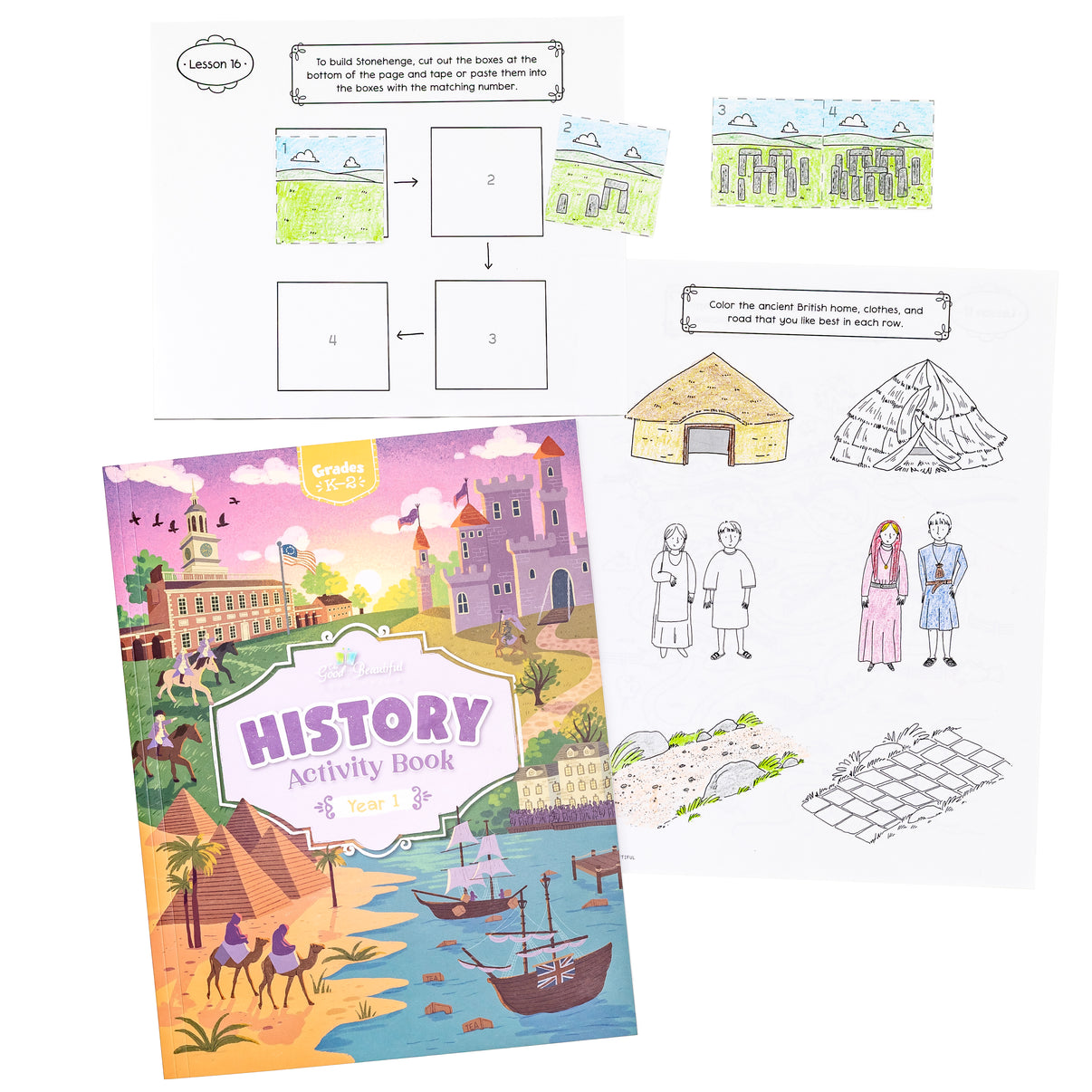 History Activity Book: Year 1 – The Good and the Beautiful
