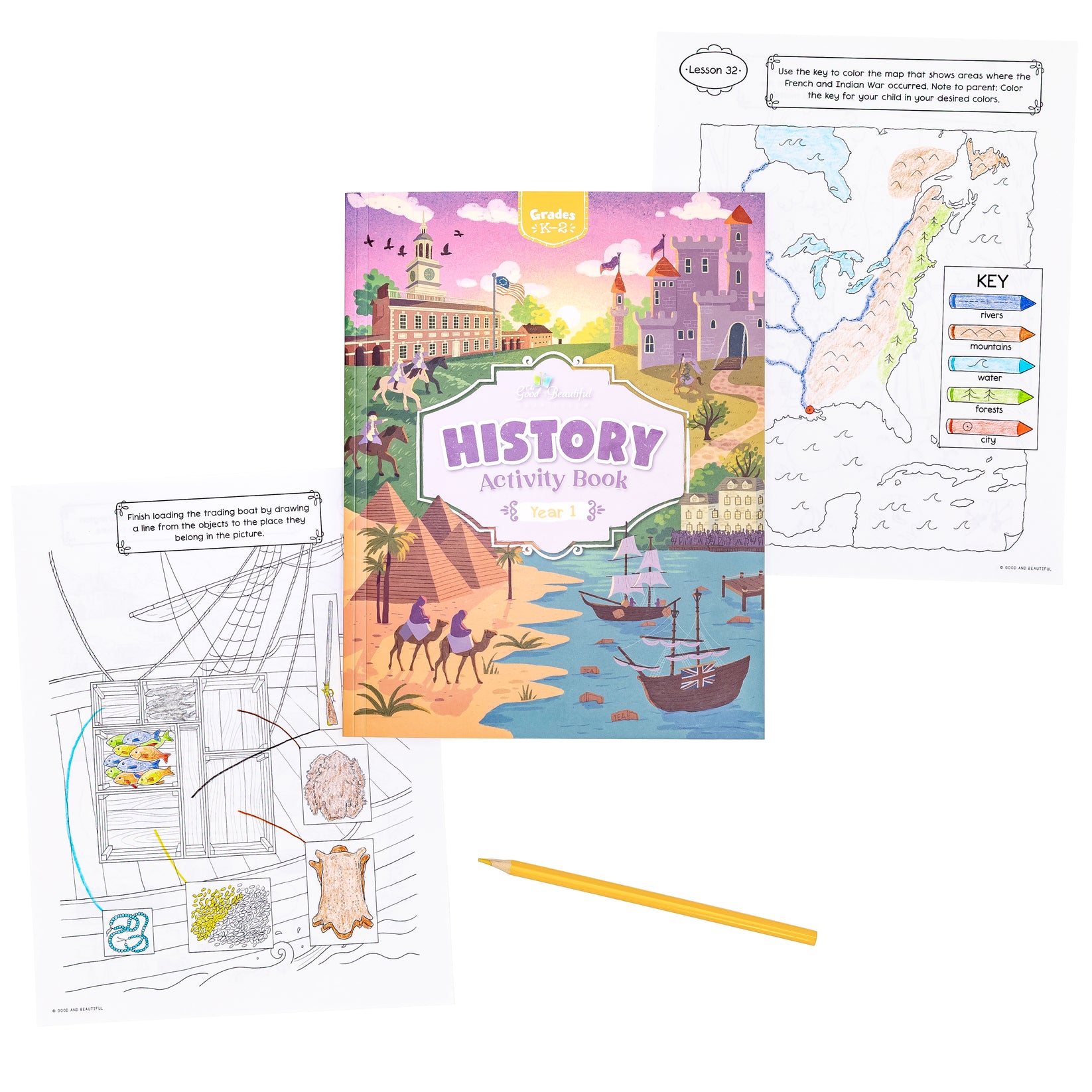 History Activity Book: Year 1 – The Good and the Beautiful