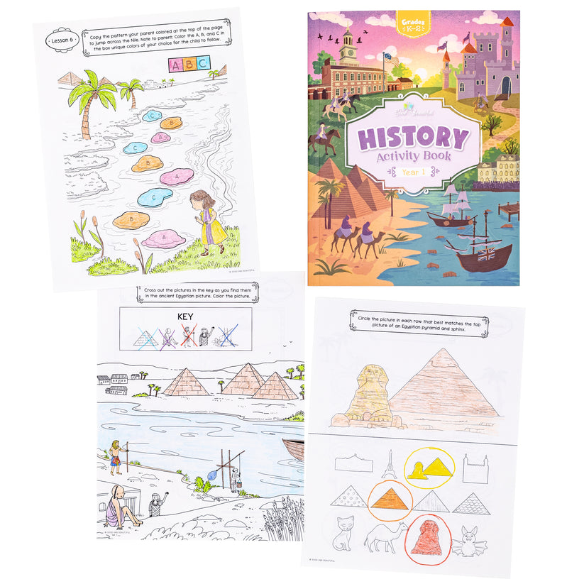 History Activity Book: Year 1 – The Good and the Beautiful