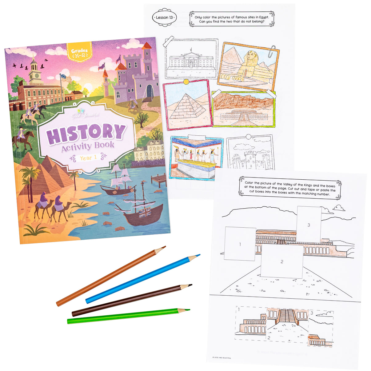 History Activity Book: Year 1 – The Good and the Beautiful