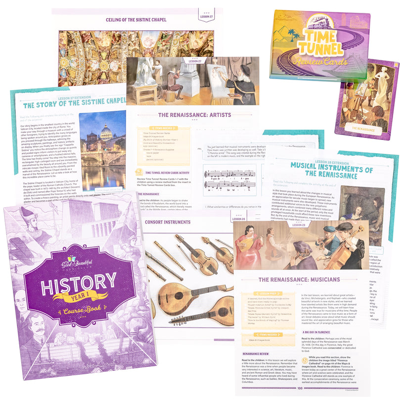 History Year 1 – The Good and the Beautiful