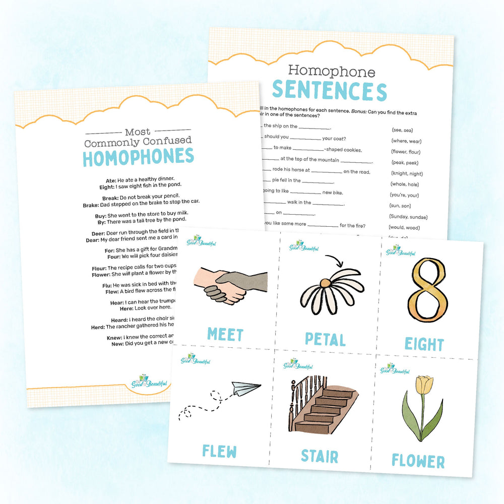 What Is a Homophone? – The Good and the Beautiful