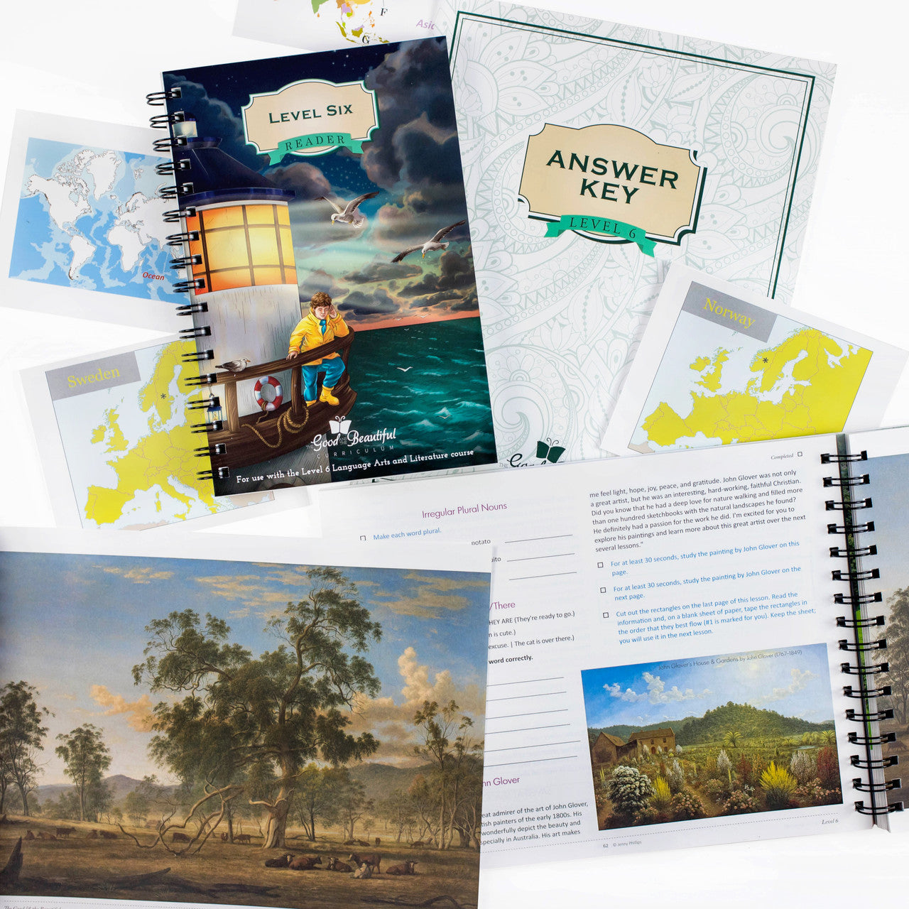 Level 6 Language Arts Course Set – The Good and the Beautiful