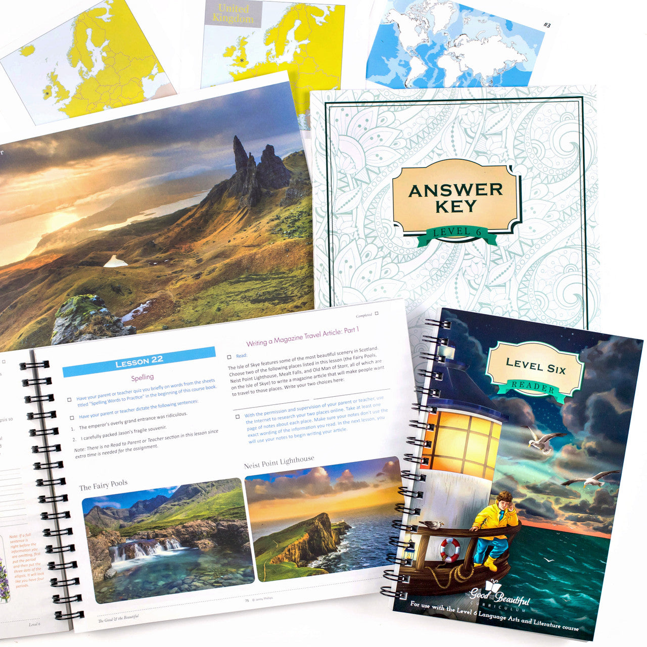 Level 6 Language Arts Course Set – The Good and the Beautiful