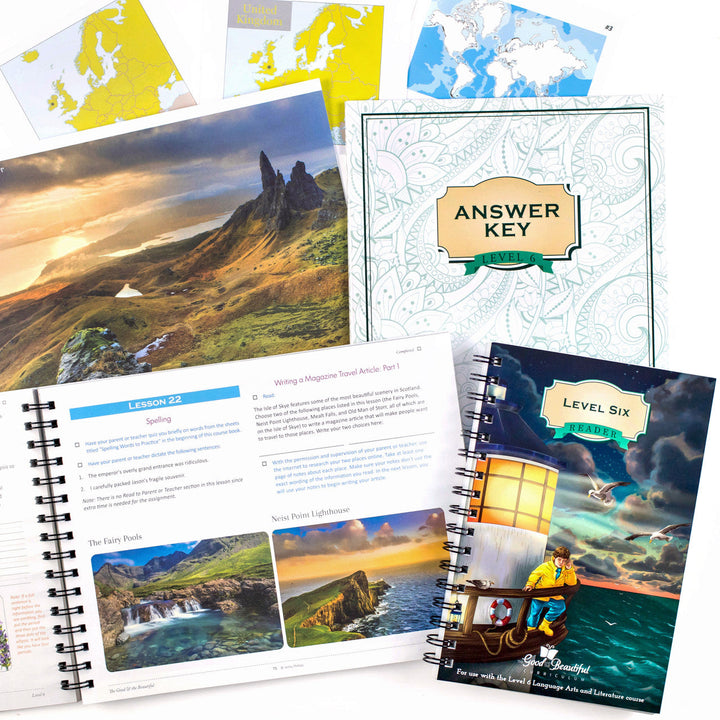 Choose Your Courses: Sixth Grade | The Good and the Beautiful