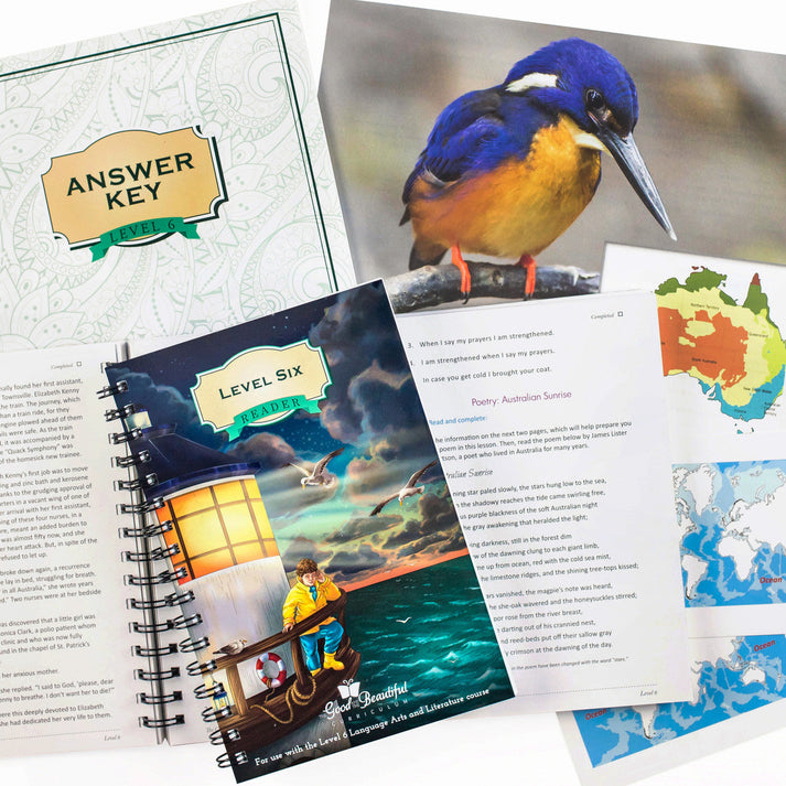Level 6 Language Arts Course Set – The Good and the Beautiful