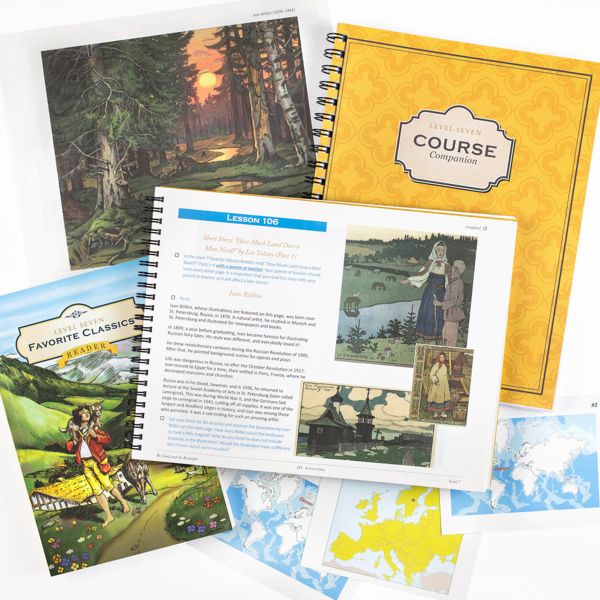 Level 7 Language Arts Course Set – The Good and the Beautiful