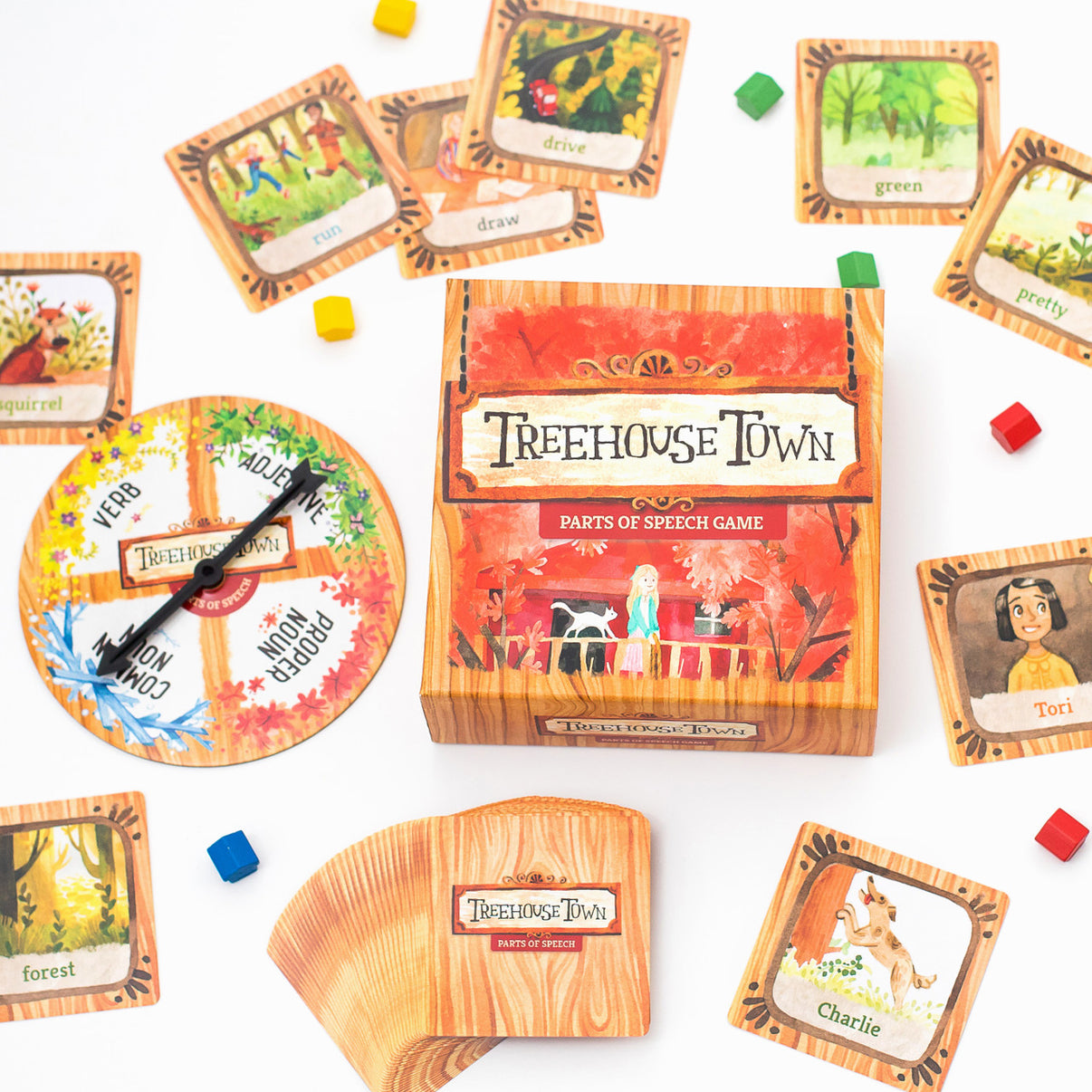 Treehouse Town Parts of Speech Game – The Good and the Beautiful