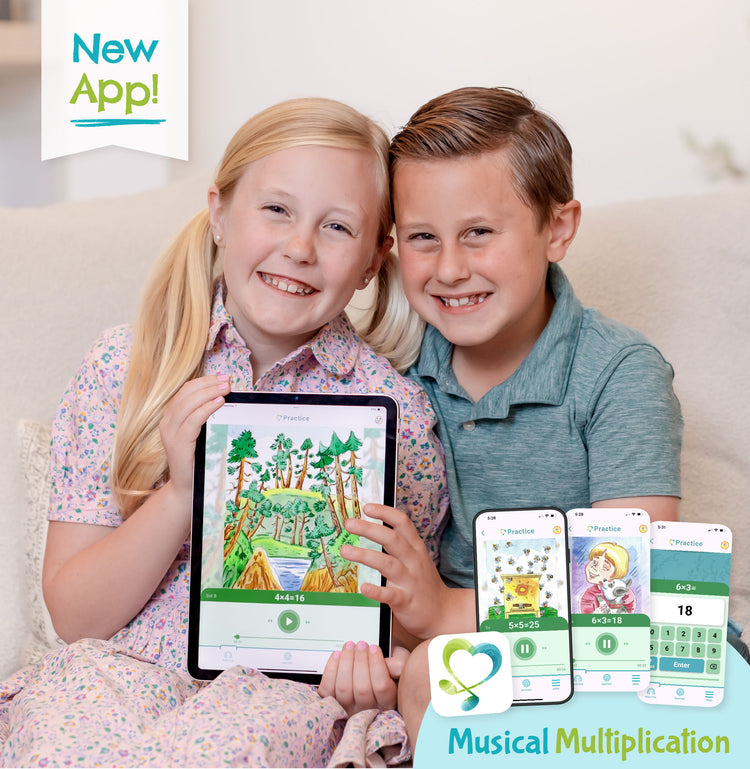 Musical Multiplication App – The Good and the Beautiful