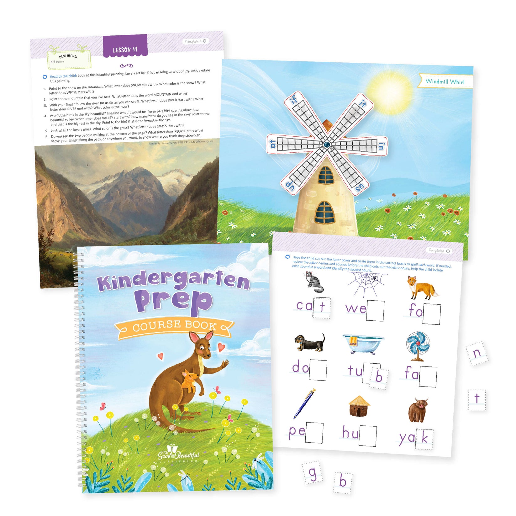Kindergarten Prep Language Arts Course Set – The Good and the Beautiful