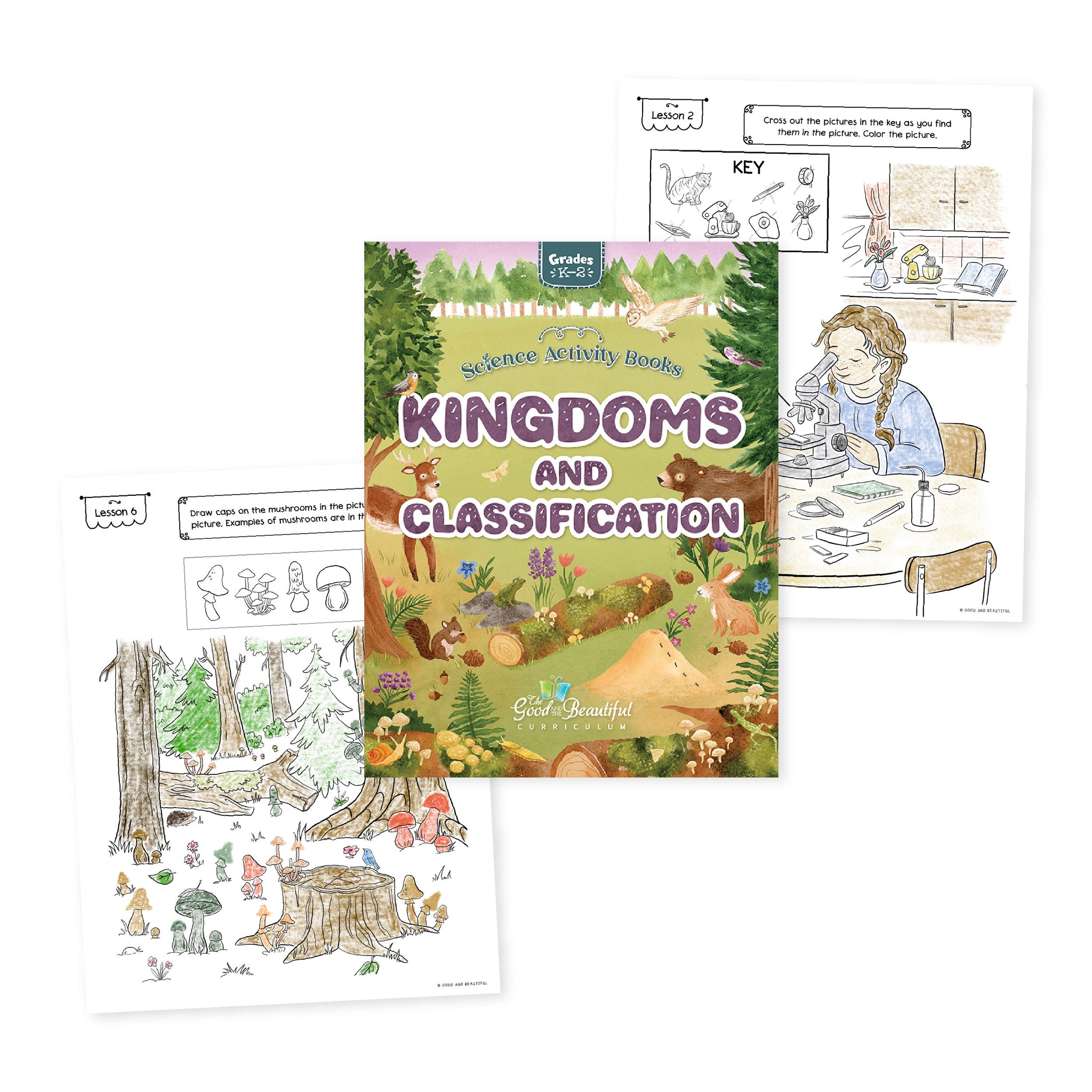 Kingdoms and Classification: Science Activity Book – The Good and the Beautiful